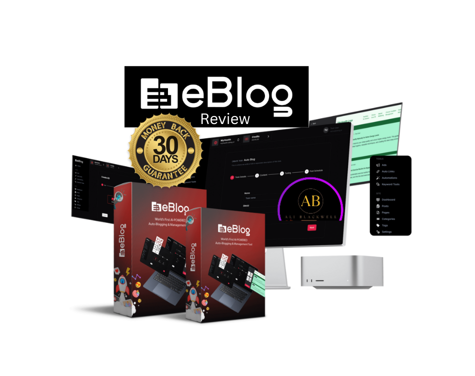 Eblog Pro Review (Ali Blackwell)-{Wait} Breakthrough First-To-Market ...